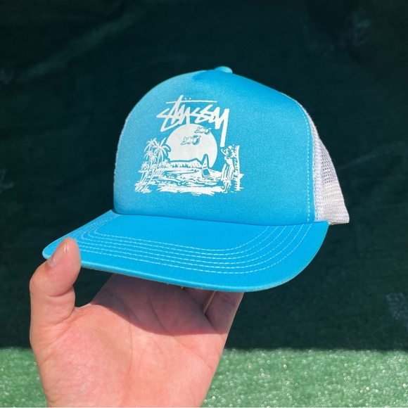 Stussy | Accessories | Vintage Stussy Snapback Hat Summer Dad Hat Beach ...